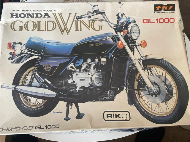 VINTAGE NAGANO RIKO Honda Gold Wing GL1000. Spares. 1/8 Scale Model Box Inst £19.99 - PicClick UK